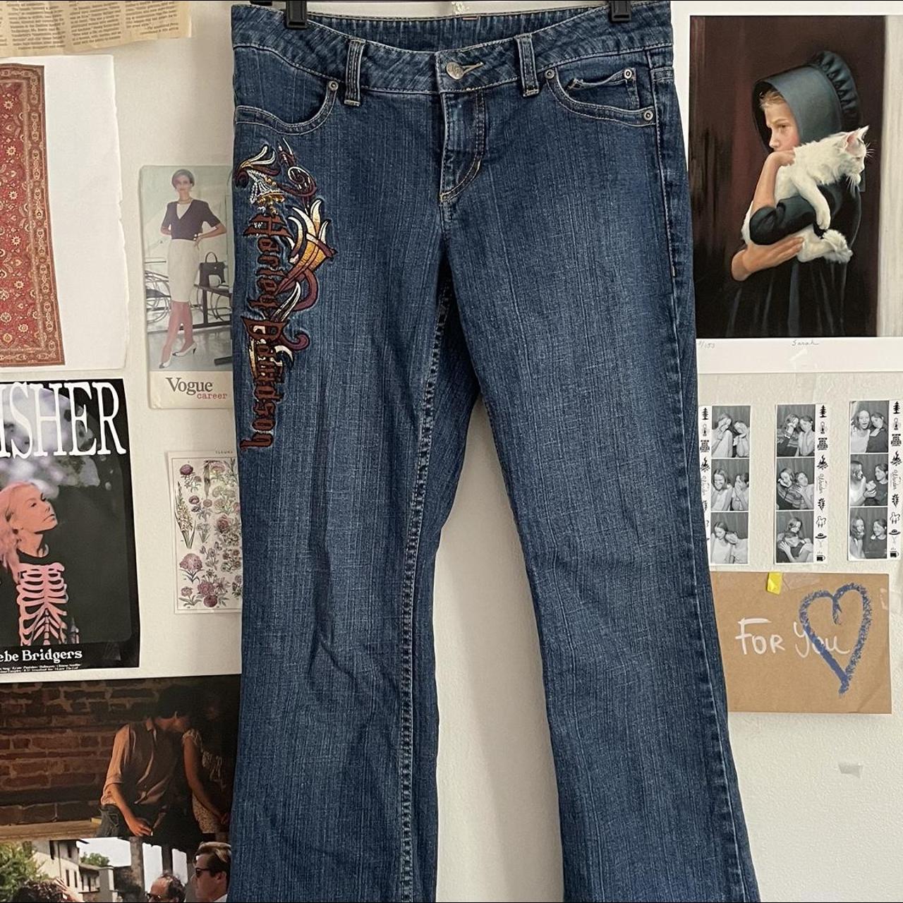 Harley Davidson Women's multi Jeans | Depop