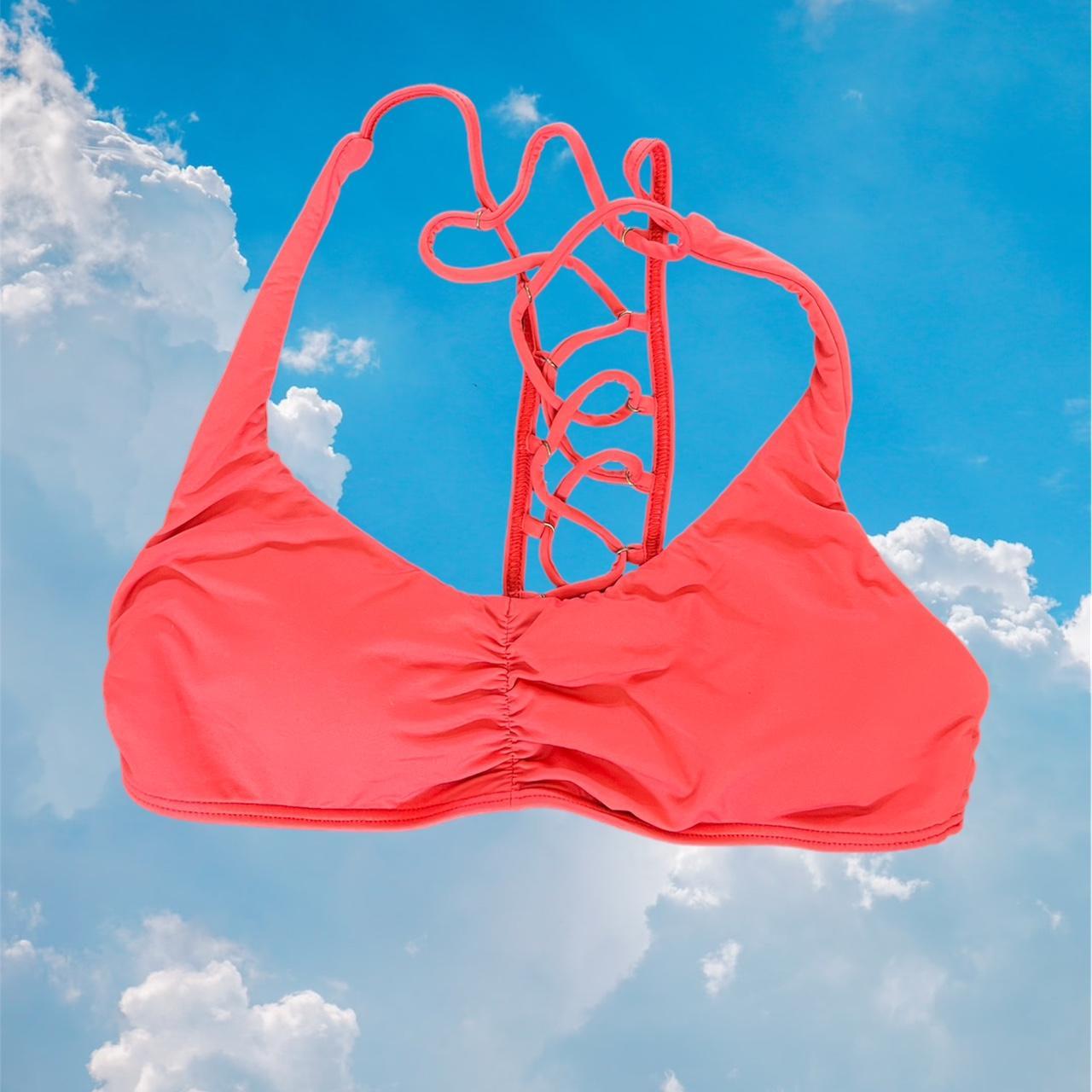 Roxy Swim Top | redish orangish color | Never... - Depop