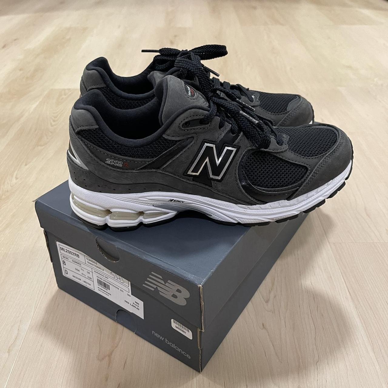 - NEW BALANCE ML2002RB DARK GREY - COMES WITH OG BOX... - Depop