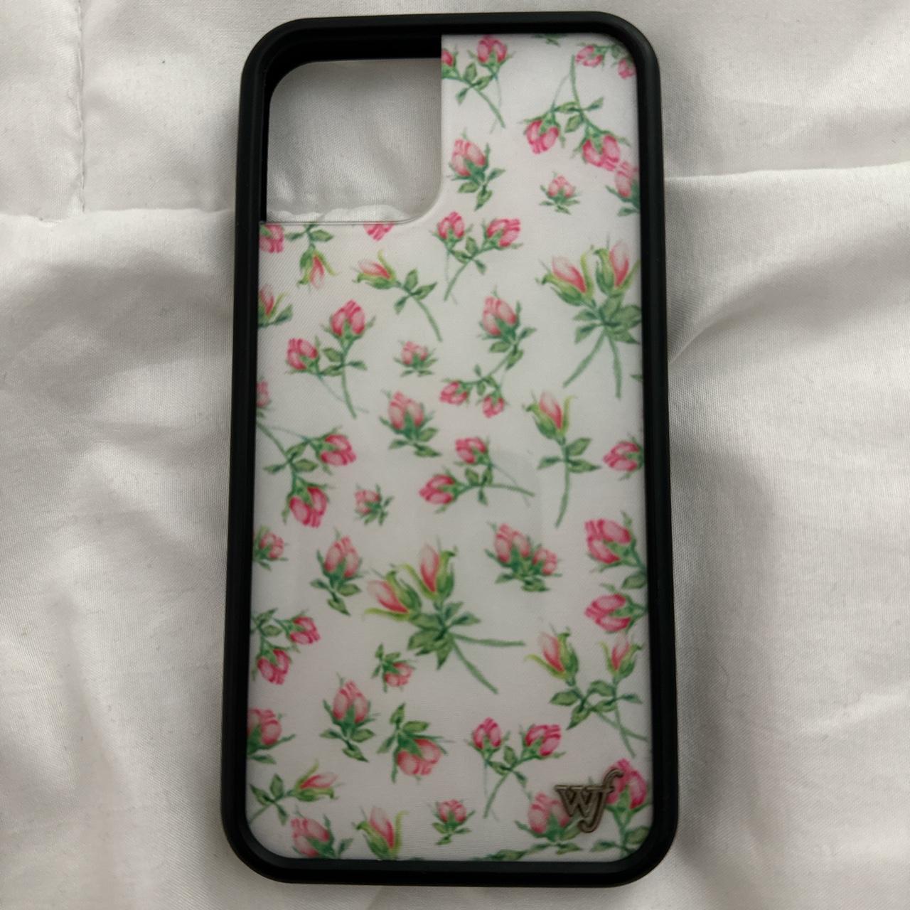 iphone 12 pro pink posie rosie wildflower case,... - Depop