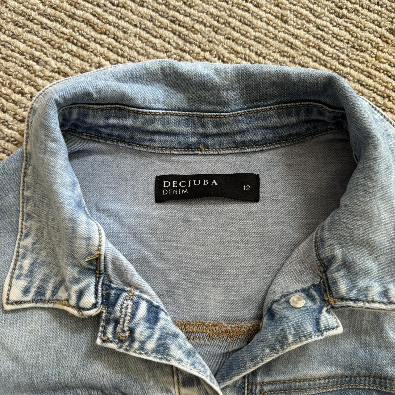 Decjuba - Piper Button Down Denim Dress RRP:... - Depop