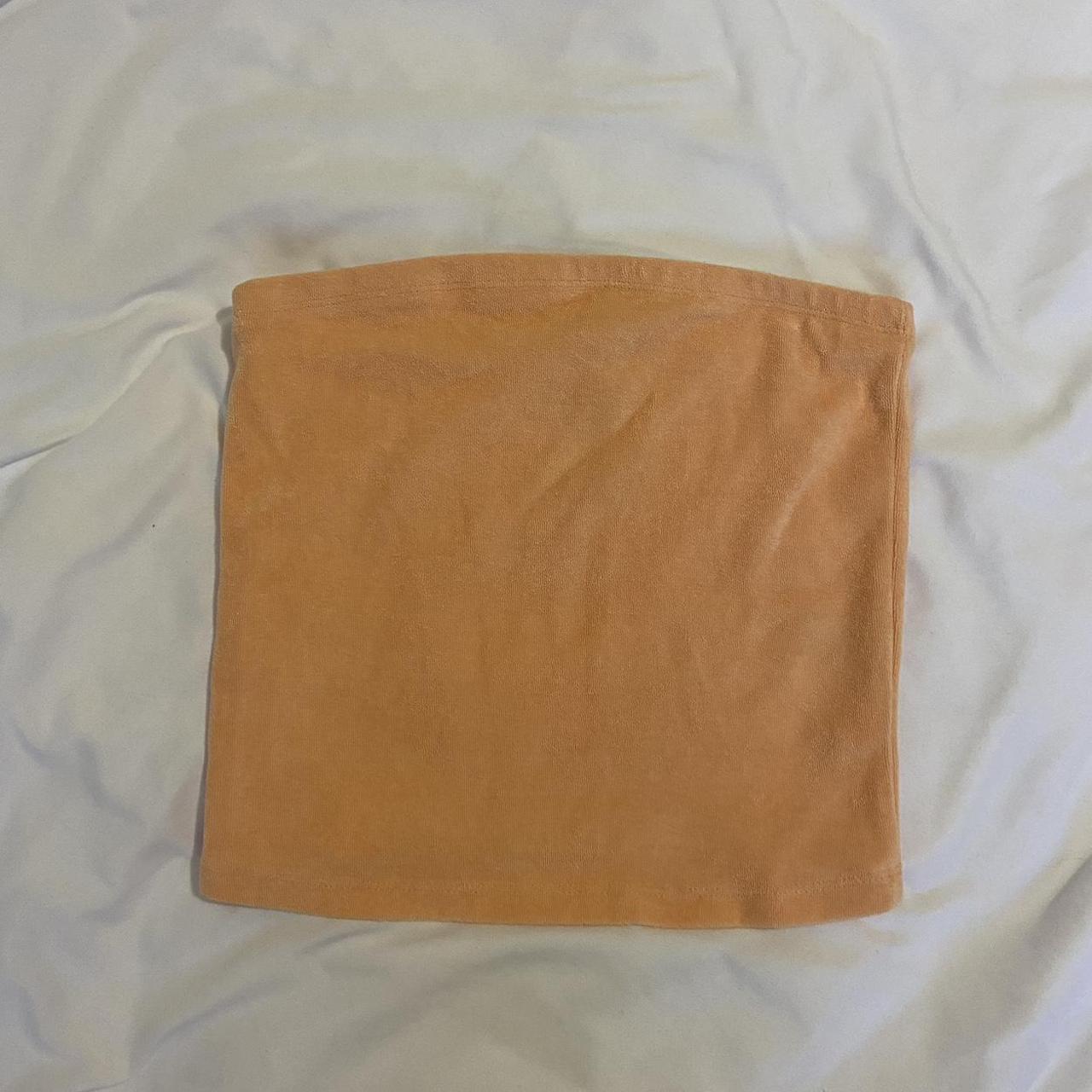 TERRY CLOTH TUBE TOP - very beachy and coastal!... - Depop