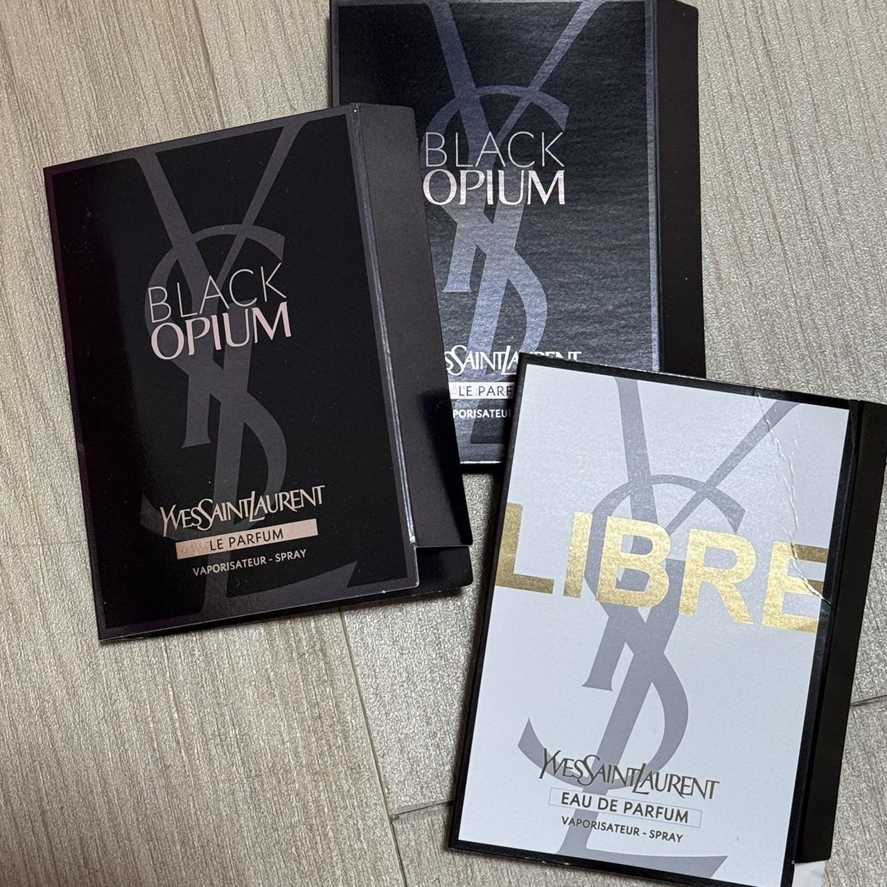 yves saint laurent ysl perfume samples black opium x... - Depop