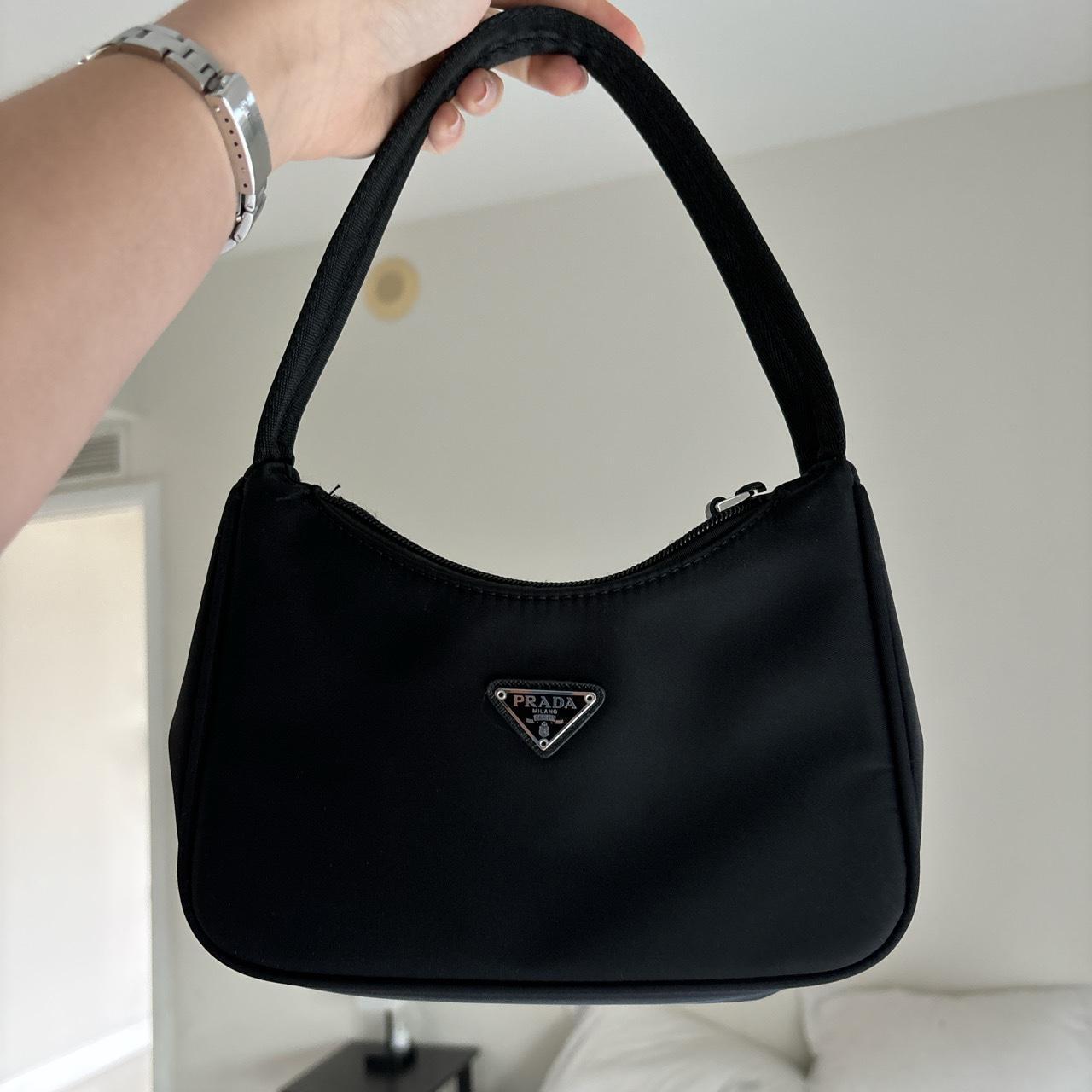 Vintage Prada Nylon Shoulder Bag! In perfect... - Depop