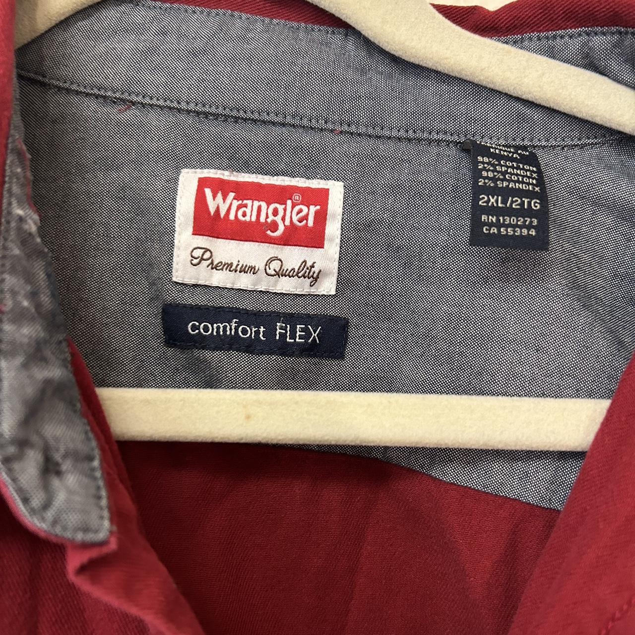 Wrangler button... - Depop