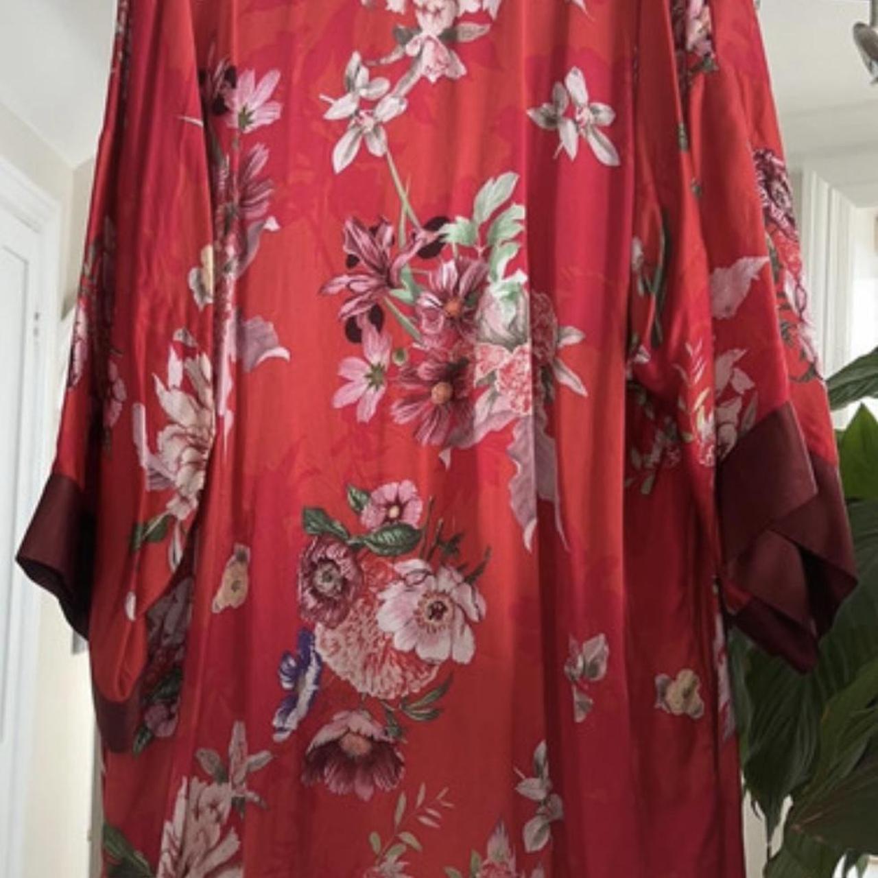 Twinset Milano red kimono. This is a stunning... - Depop
