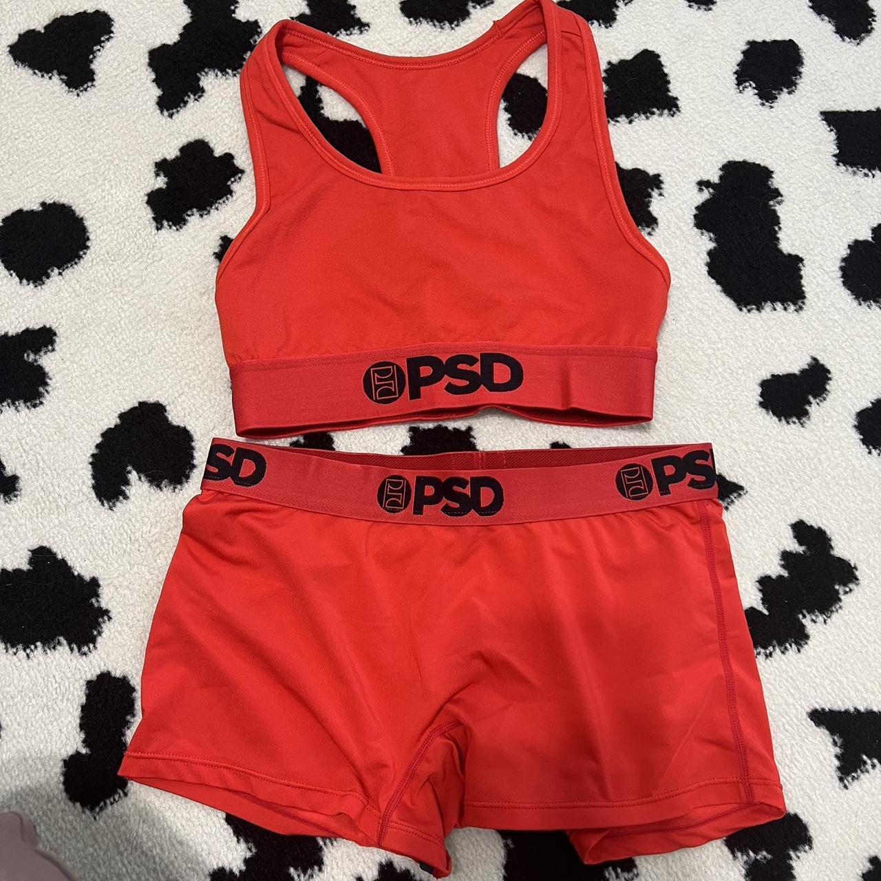 RED PSD SET top XS bottoms S - Depop