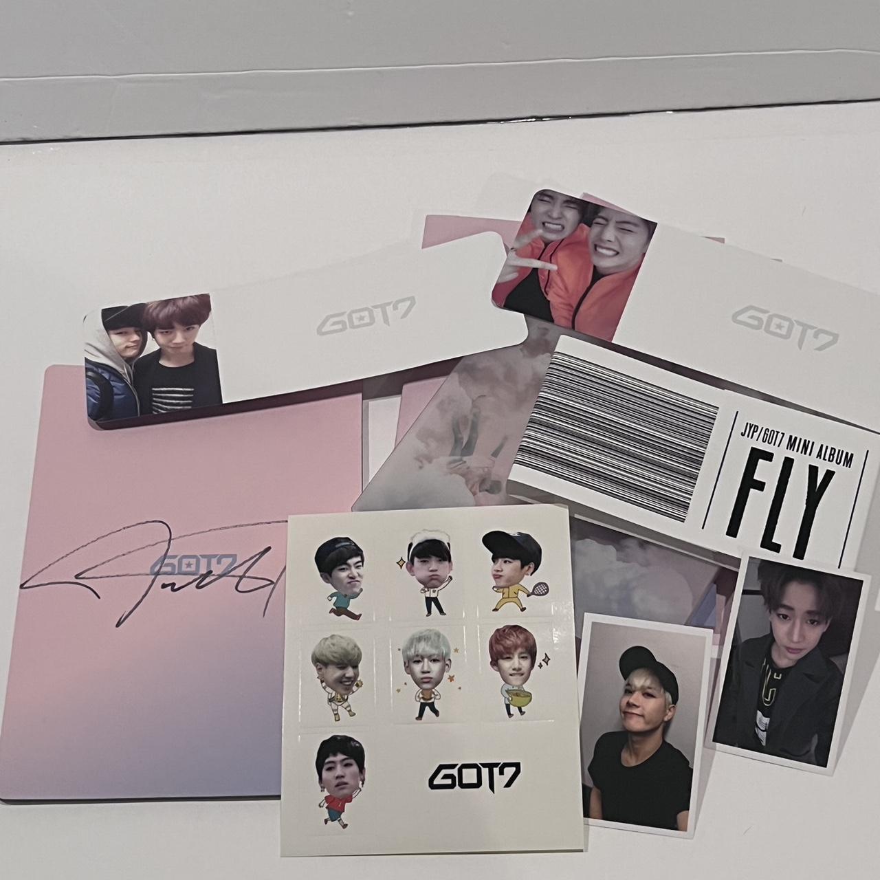 Got7 FLY SIGNED Album with photocard(s) Signed by... - Depop
