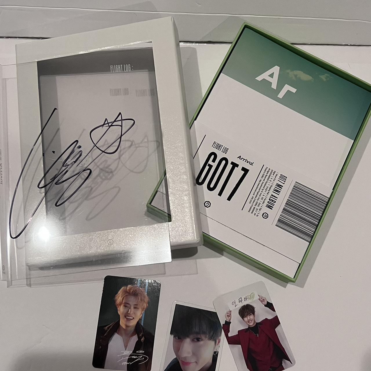 Got7 Flight Log Arrival SIGNED Album with... - Depop