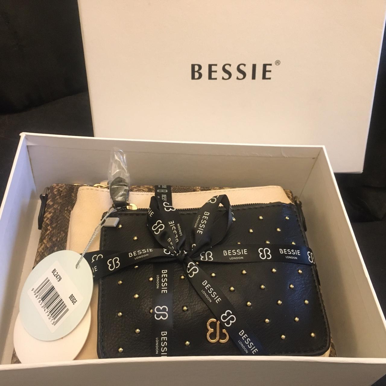 Bessie makeup and purse set brand new all tags box... - Depop