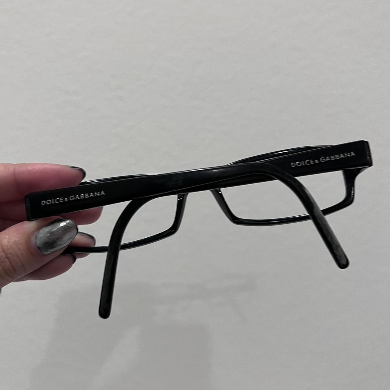 Dolce And Gabbana Black Bayonetta Glasses Vintage Depop