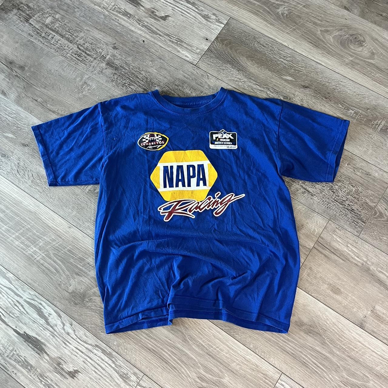 Napa nascar racing tshirt Size medium Shirt is in... - Depop