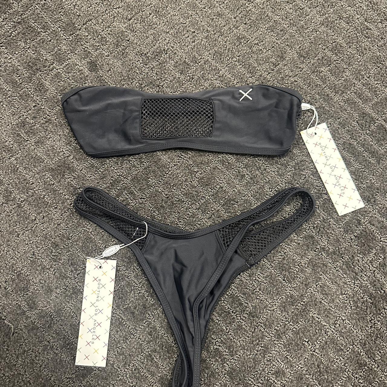 Black Boutine La Bikini Set Top And Bottoms Bikini Depop