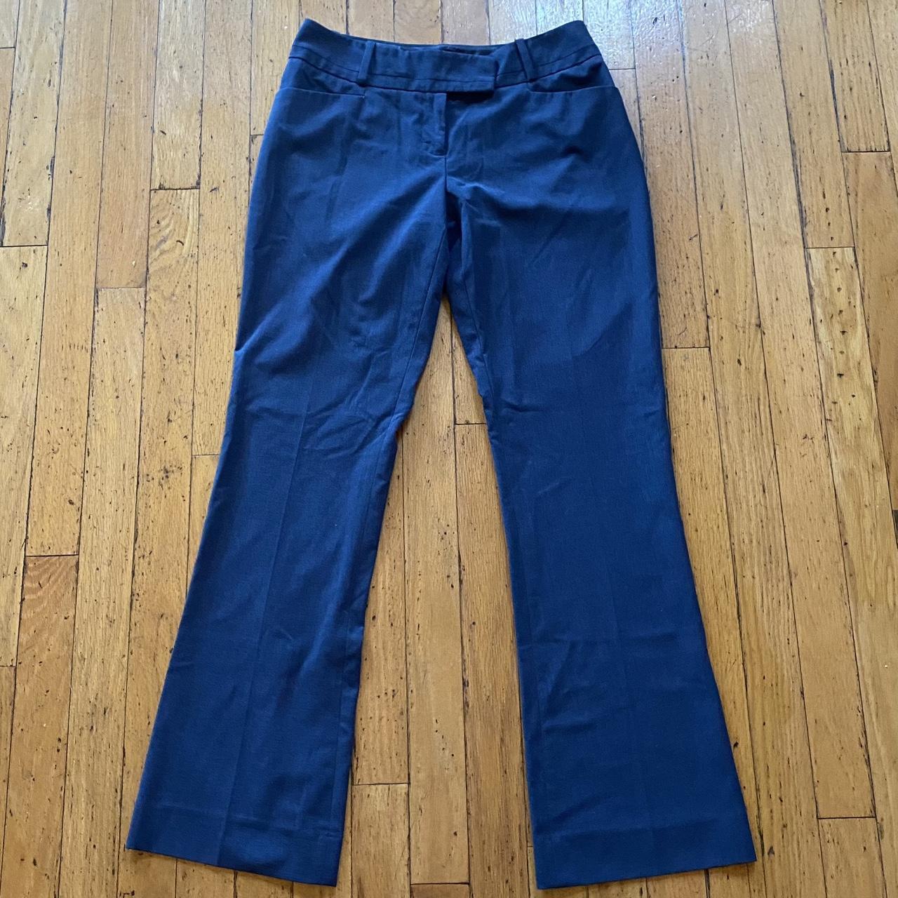 The Limited Blue Trousers -size 2 petite - Depop