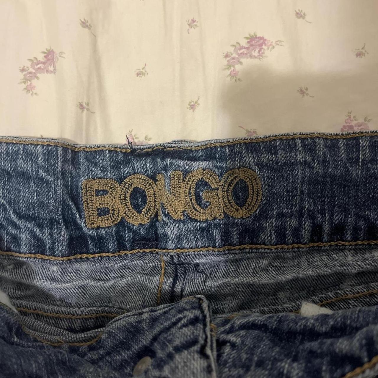 REPOP Low waisted BONGO denim shorts size 9 for... - Depop