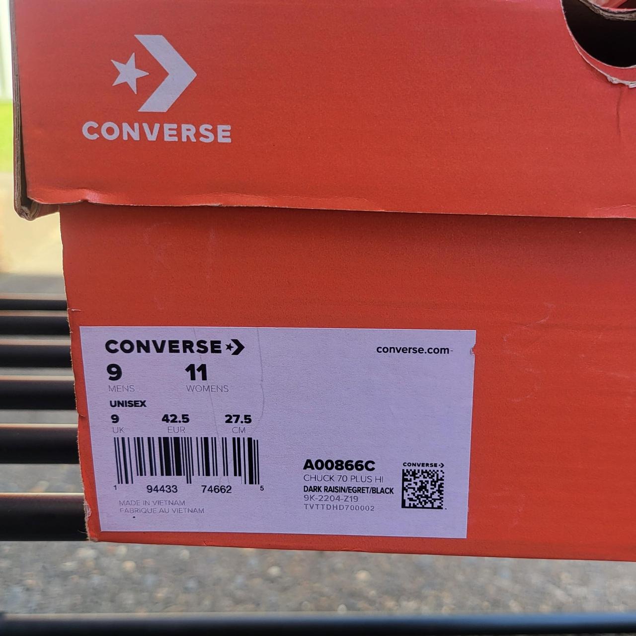 Chuck 70 Plus Hi Deconstructed A00866 Size US9 UK9... - Depop