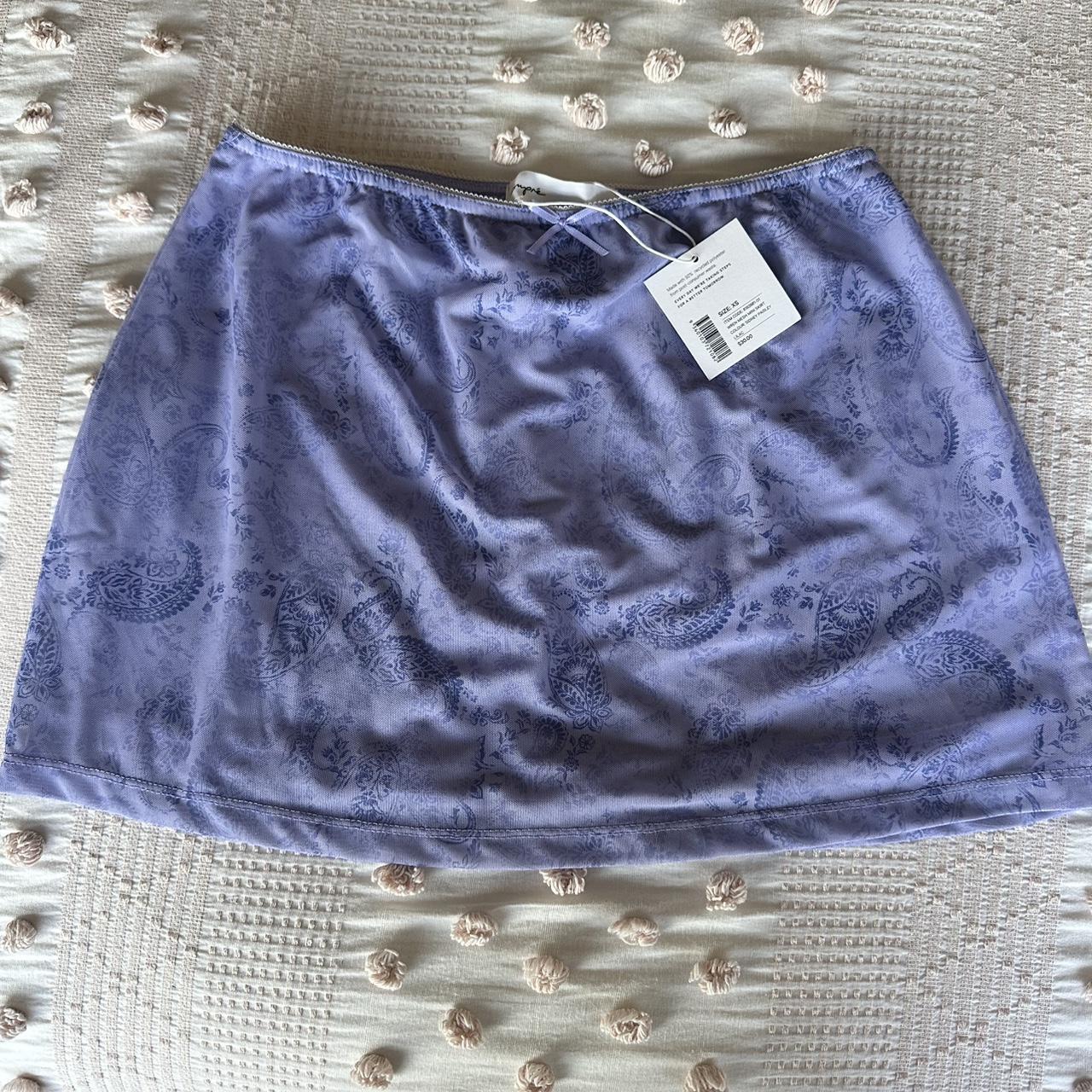Supre skirt Brand-new with tags Size 6 denim... | Depop