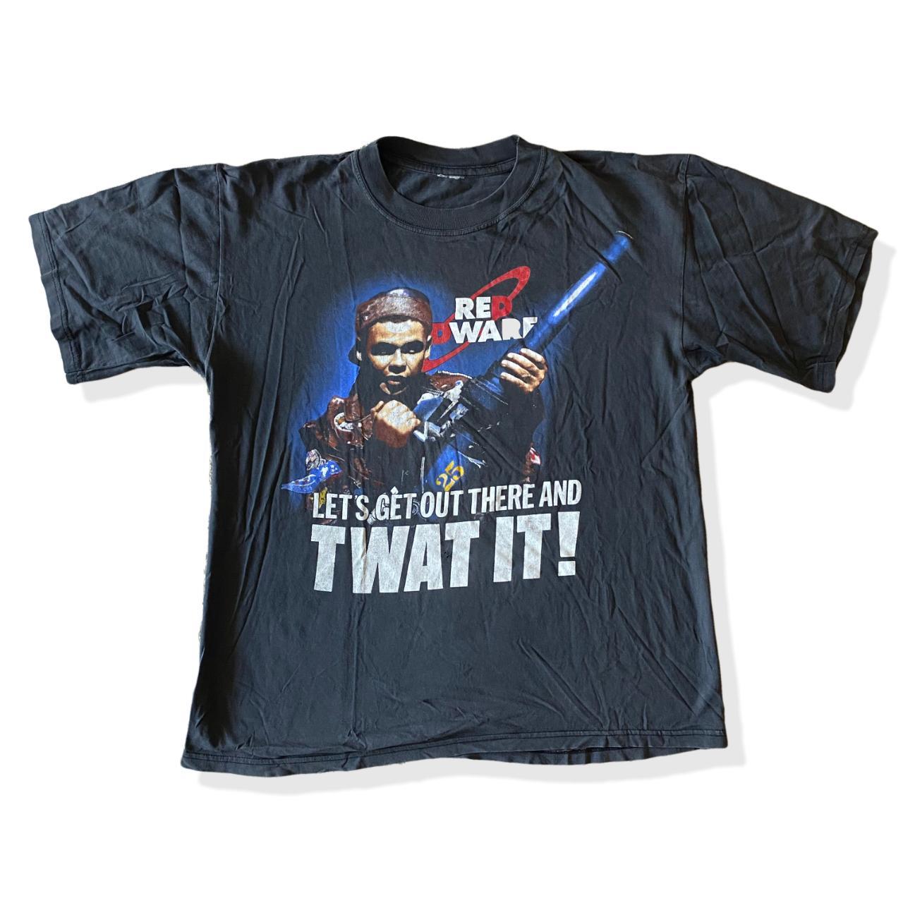 Red Dwarf Vintage 90s Tee “Let’s Get Out There and... | Depop