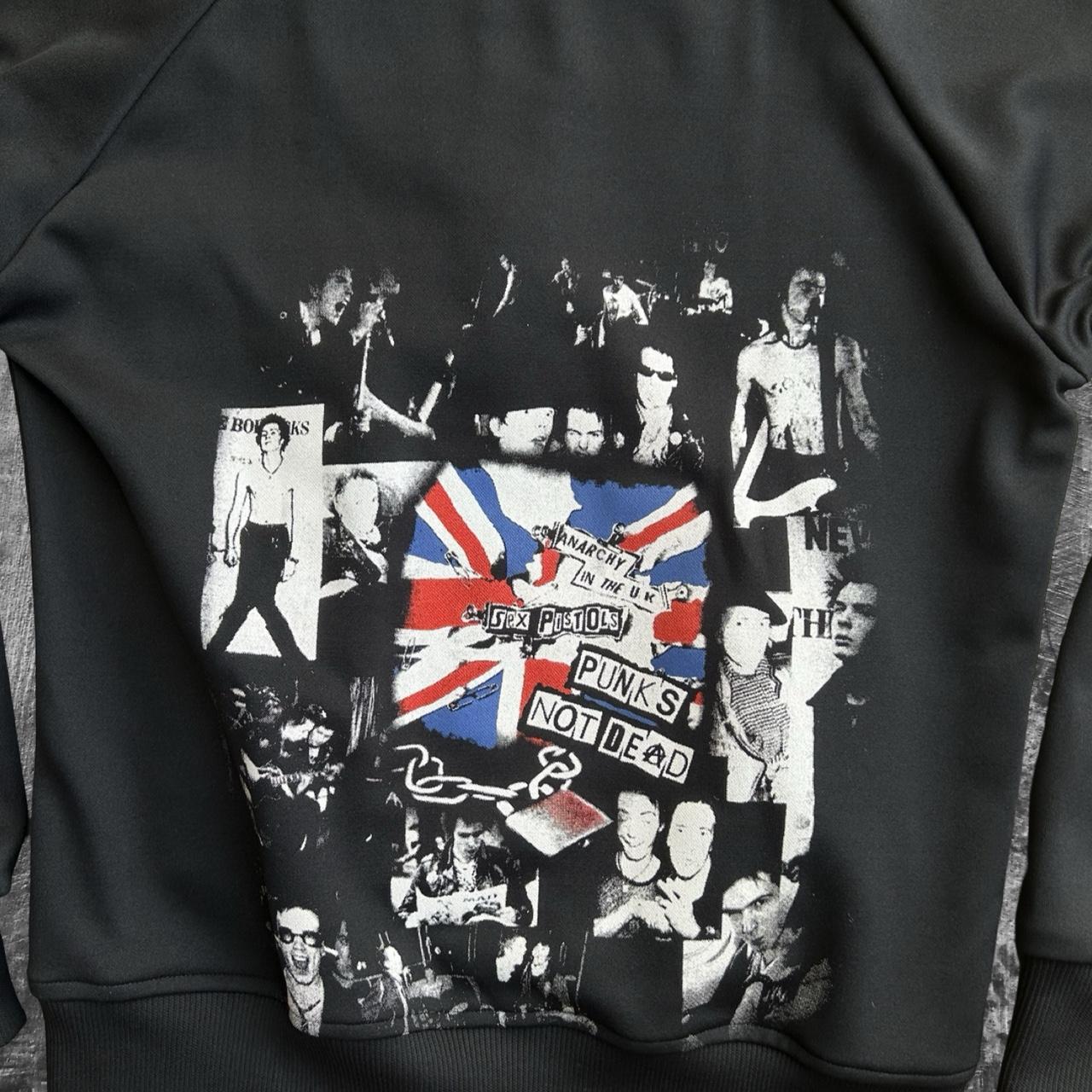 Sex Pistols Punks Not Dead Varsity Jacket By Brand Depop