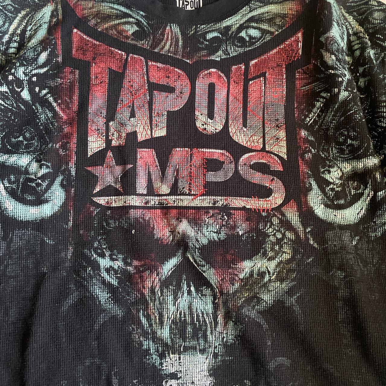 Tapout Big Print Thermal Tshirt Good condition, No... - Depop