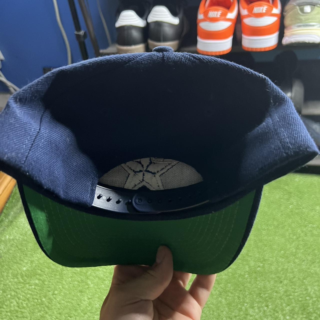 🔥 vintage dallas cowboys navy blue snapback hat 🔥... - Depop