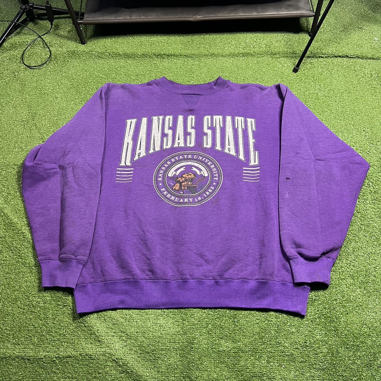 🔥 vintage kansas state university collegiate... - Depop