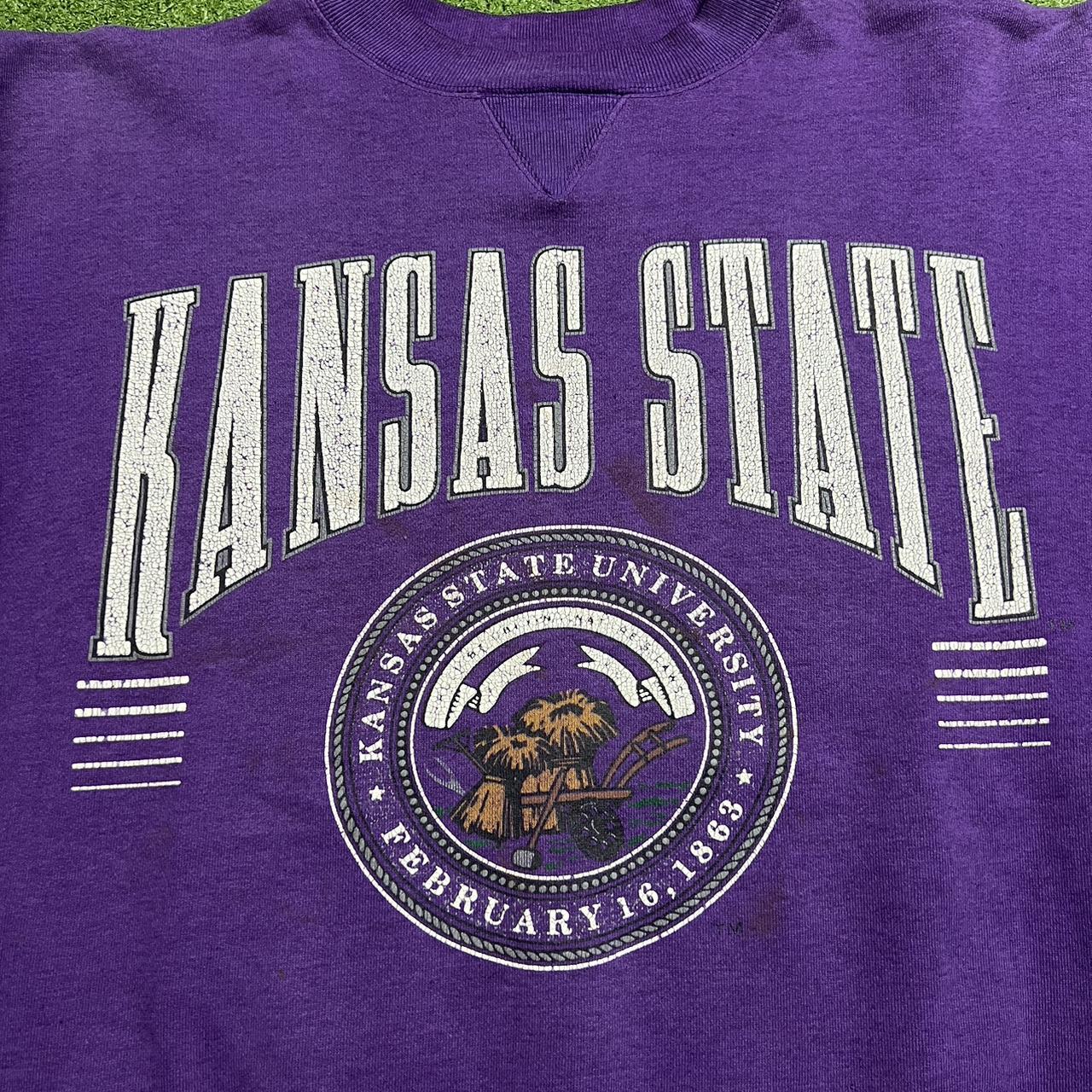 🔥 vintage kansas state university collegiate... - Depop