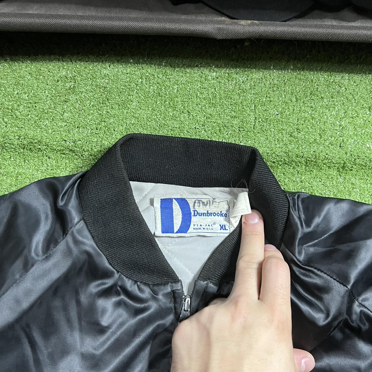 🔥 vintage northglenn dodge racing car satin bomber... - Depop