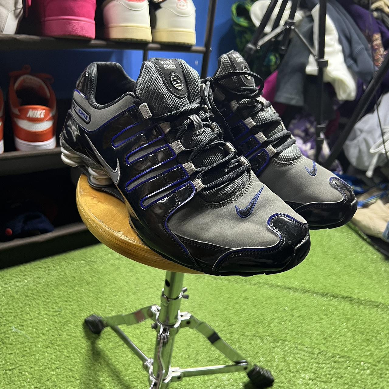 🔥 Nike Shox Stunner Blue and black sneakers size... - Depop