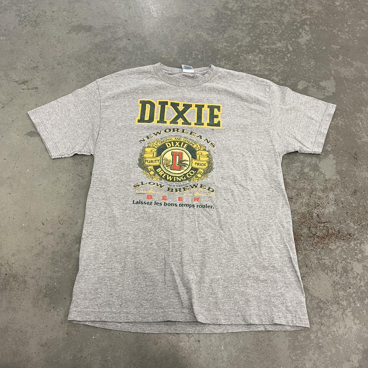 🔥 vintage dixie new orleans brewing company grey... | Depop