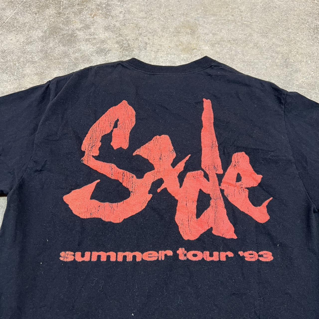 🔥 vintage sade summer tour faded black big face... | Depop