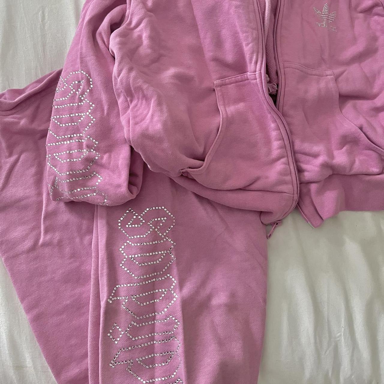 Adidas Pink TrackSuit 💐 - Depop