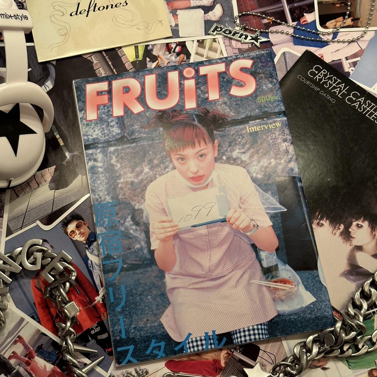 Vintage 90’s FRUITS Magazine Zine Fashion Book Decor... - Depop