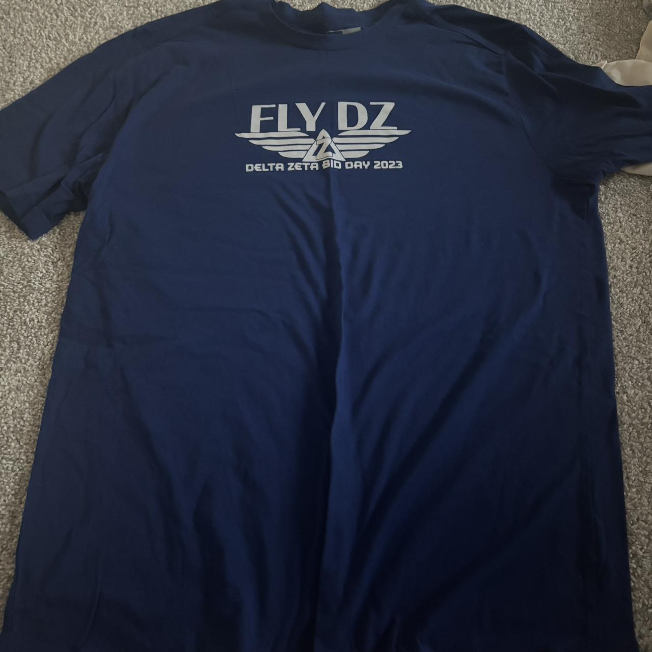 fly dz delta zeta bid day t shirt #dz #deezee... - Depop