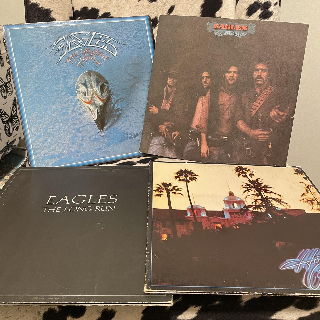 Send offers! Lot of Eagles vinyl albums! The Long... - Depop