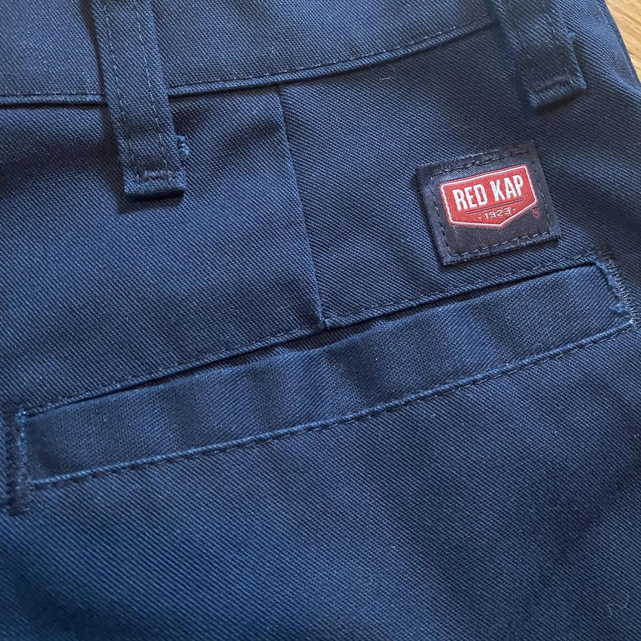 red kap navy dress pants waist: 30” ⚠️depop... - Depop