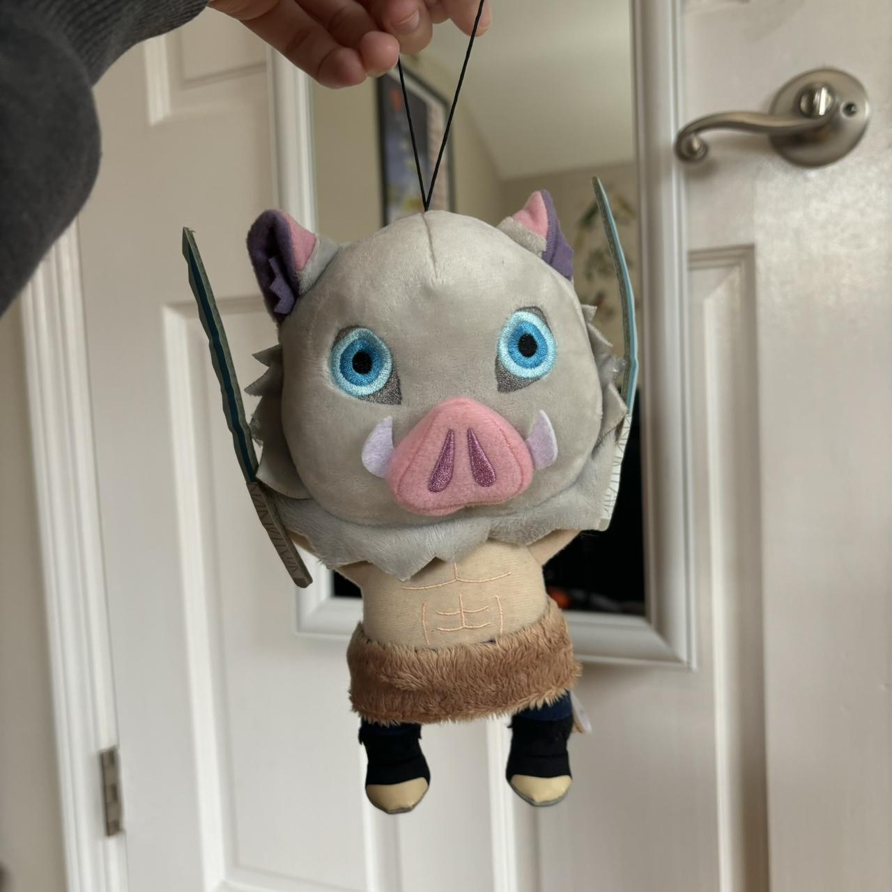 demon slayer inosuke hashibira plush in great... - Depop