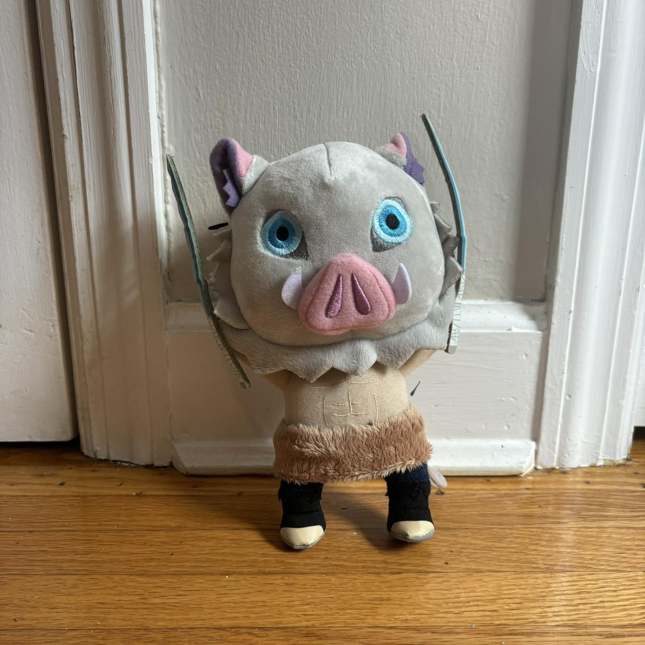 demon slayer inosuke hashibira plush in great... - Depop