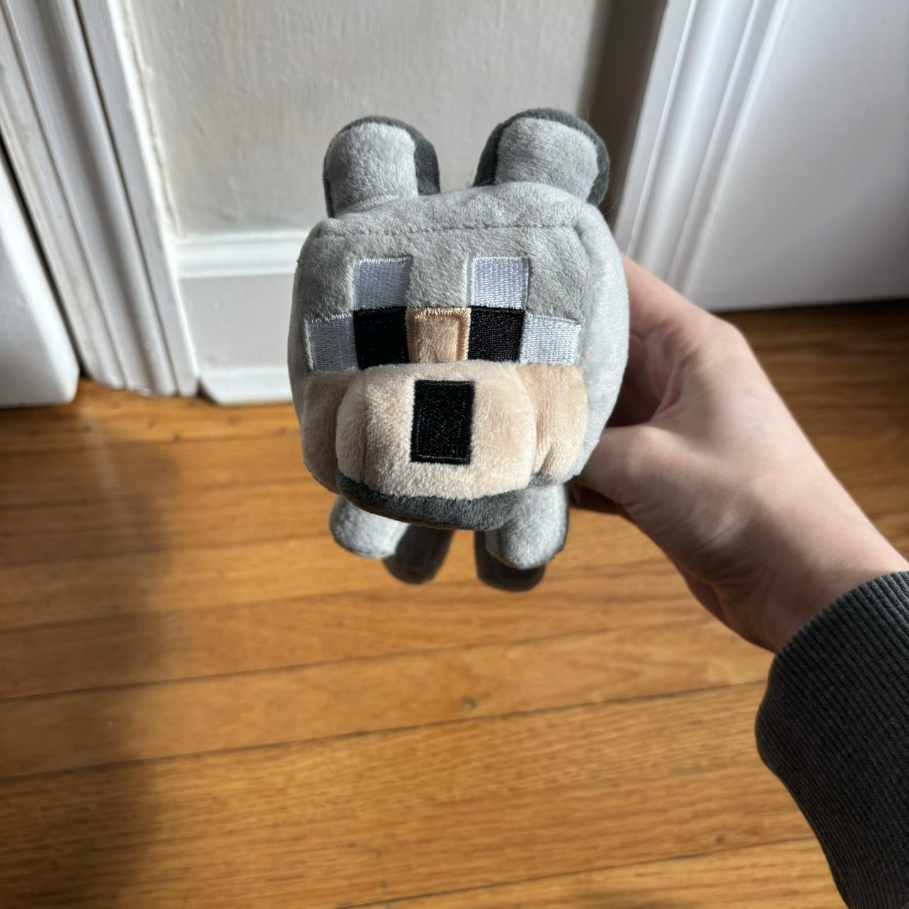 minecraft dog and cat plush both in great... - Depop