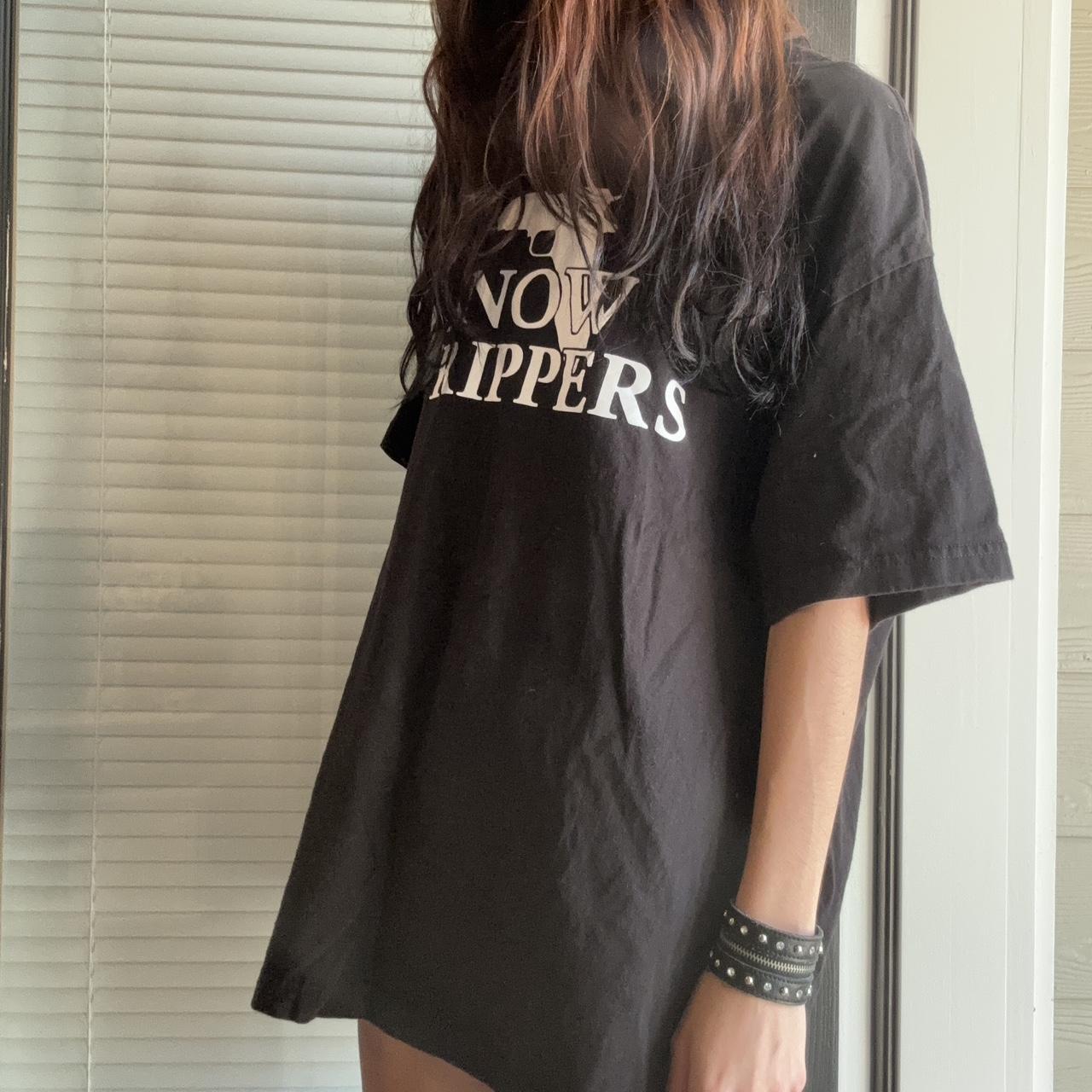 snow strippers nicebassbro tour merch tshirt -size... - Depop