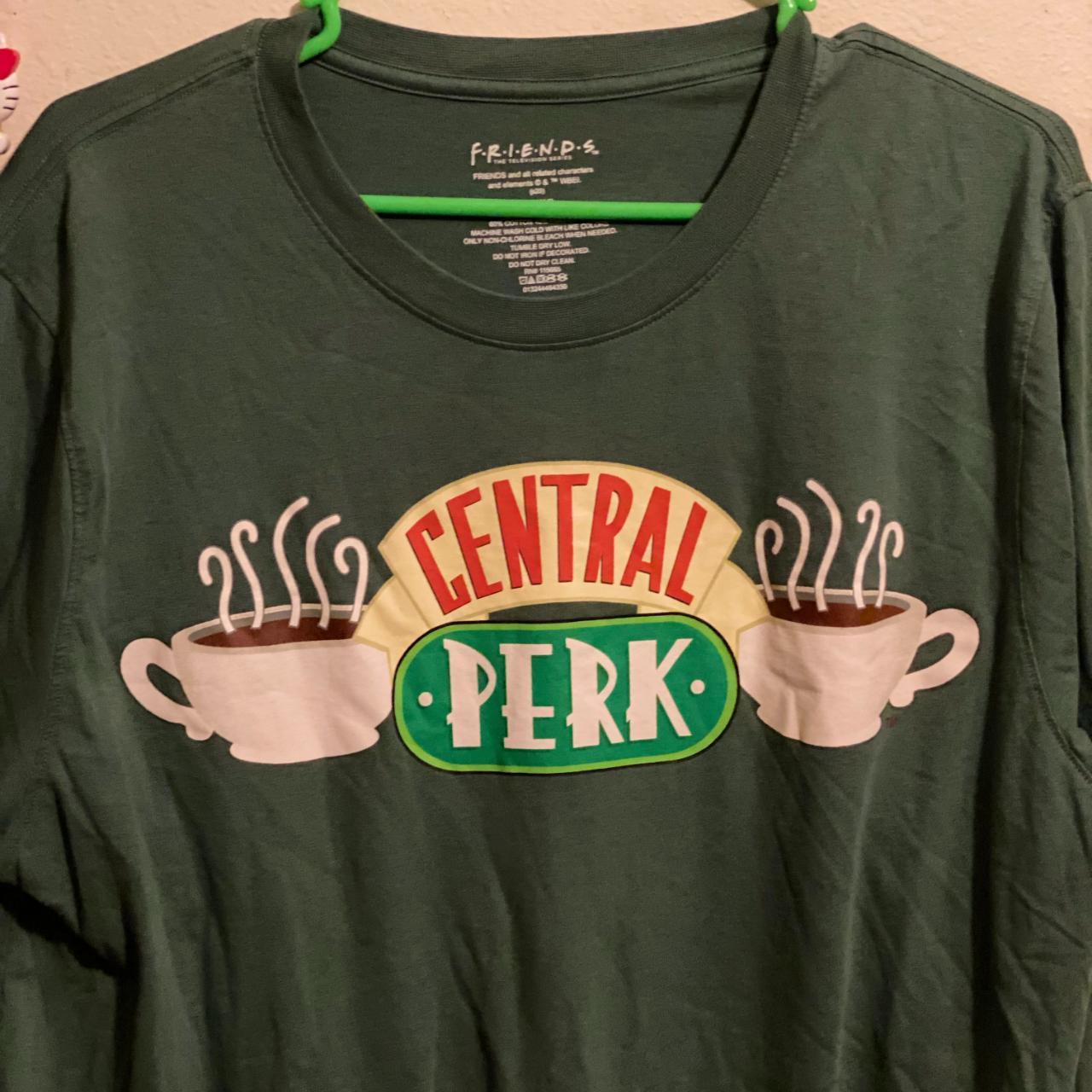 "Friends" Central Perk Green Long-sleeve - Depop
