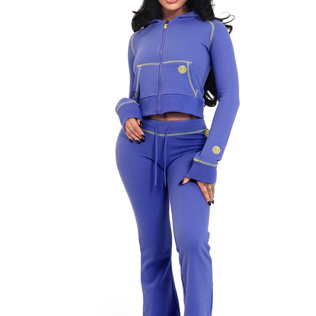 Body by raven waffle knit set Bottom Small Top... - Depop