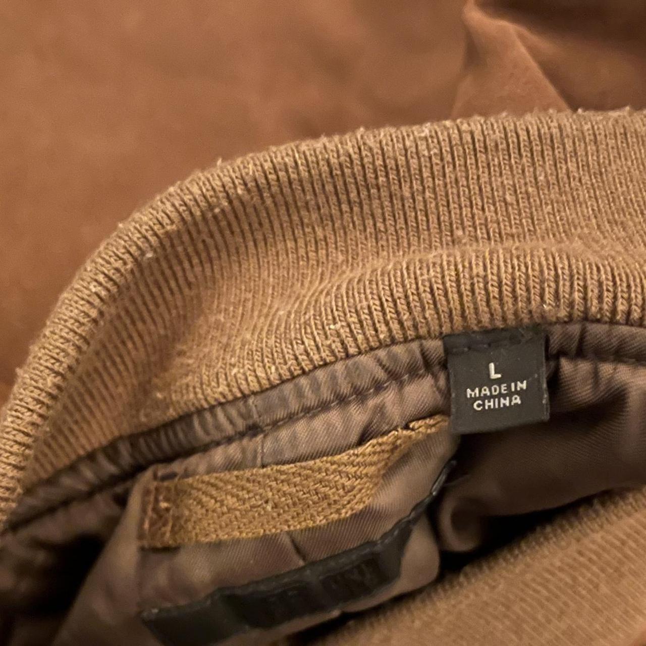Uniqlo suede bomber jacket Color: brown Size:... - Depop Uniqlo suede bomber jacket Color: brown Size:... - Depop
