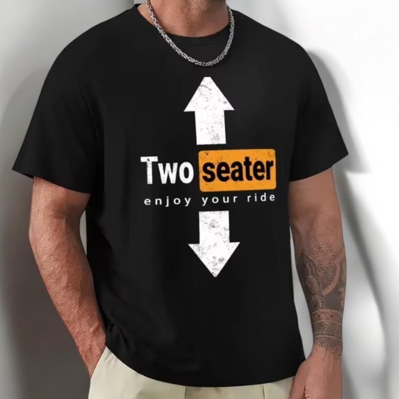 🔥 *Two Seater Funny Meme T-Shirt* 🔥 | Different... | Depop