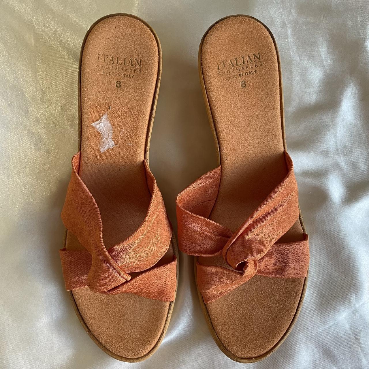 Melon Orange Lightweight Wedge Sandals 🧡 Are Very... - Depop