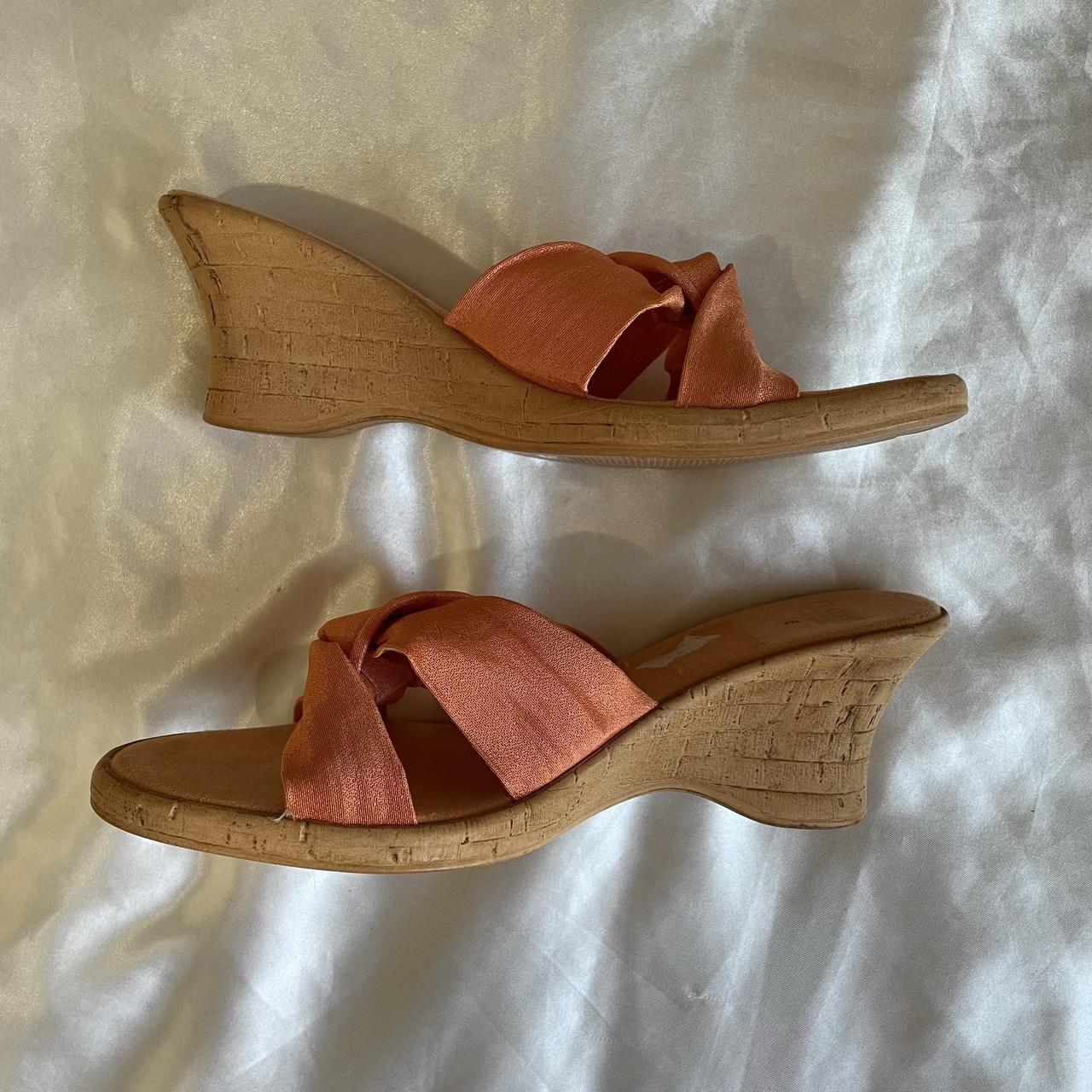 Melon Orange Lightweight Wedge Sandals 🧡 Are Very... - Depop