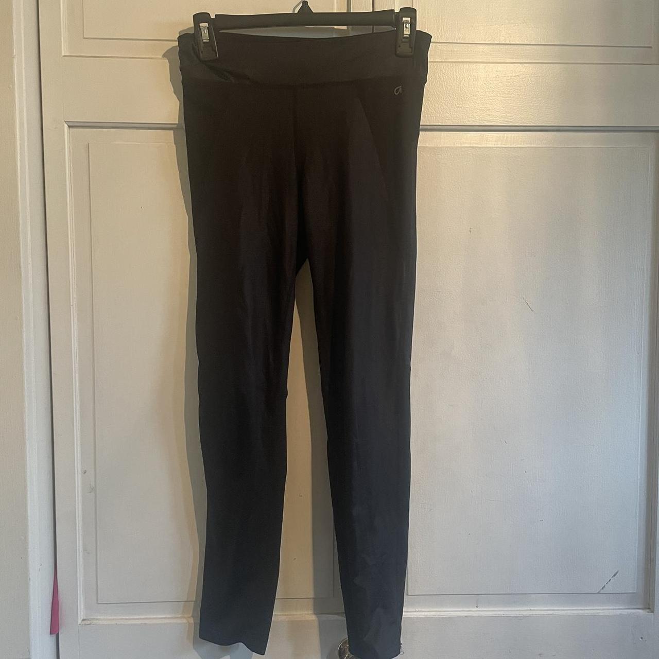 gapfit girls black performance leggings! size xxl... - Depop