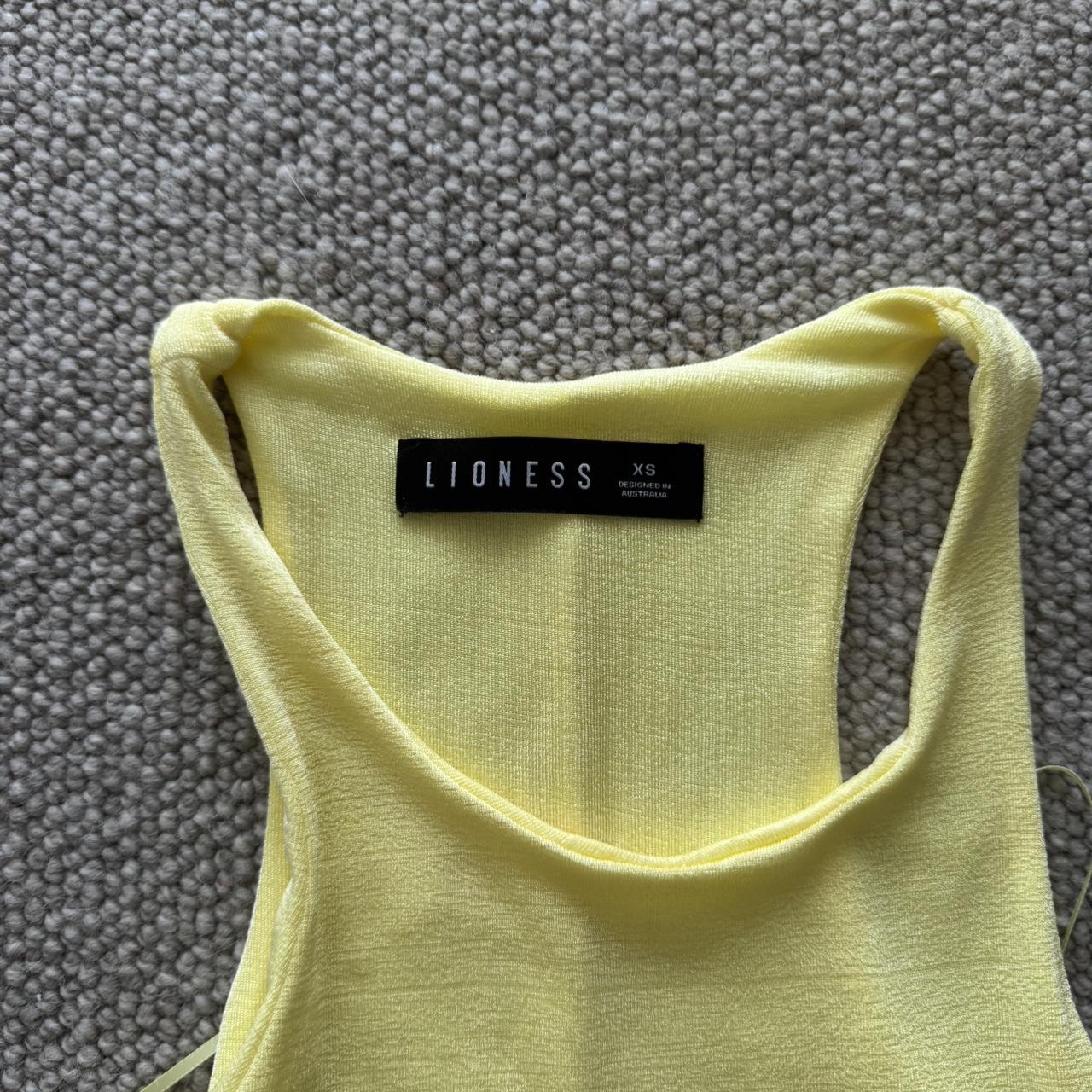 Yellow Lioness maxi dress perfect for summer with... | Depop