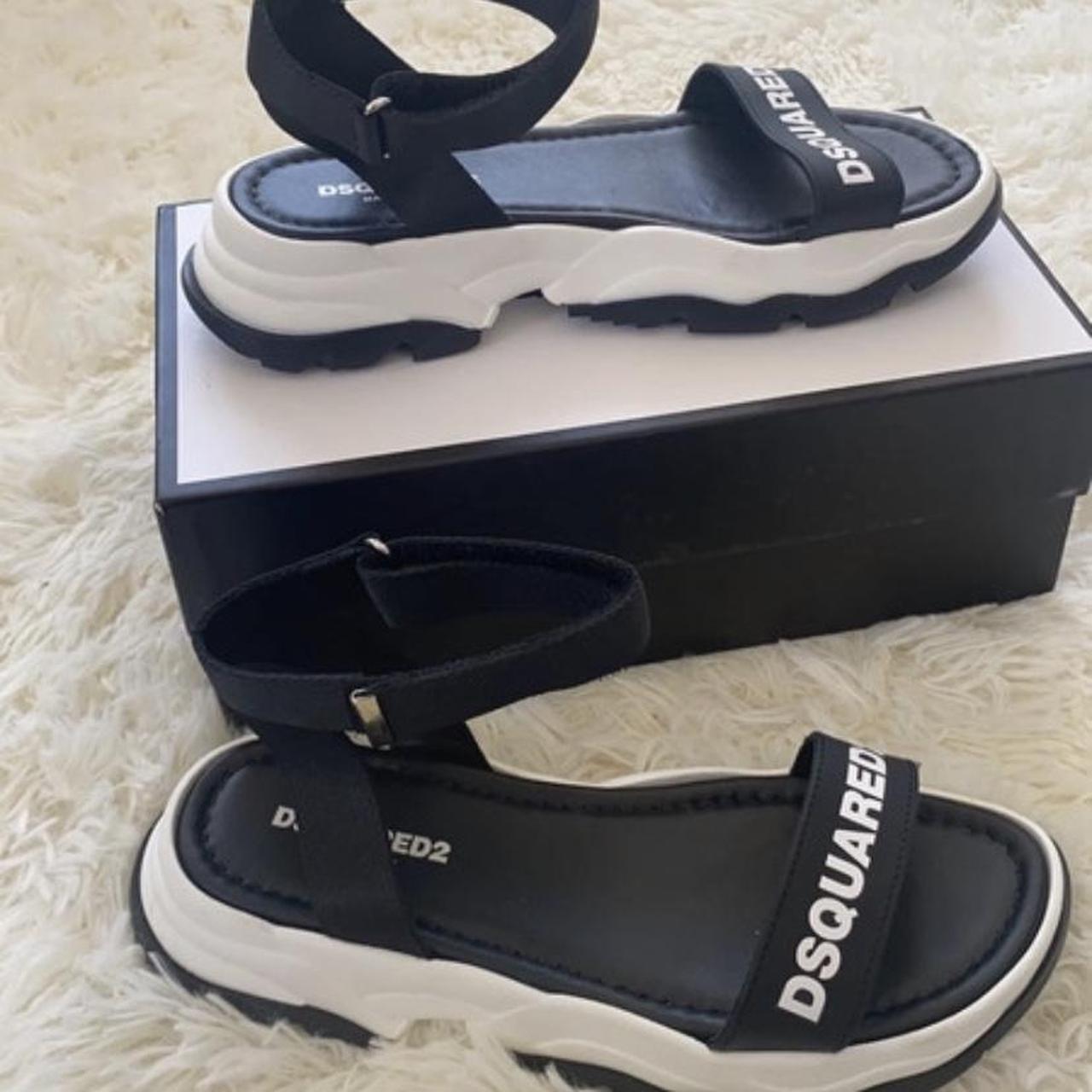Brand new dsquared sandals perfect condition - Depop