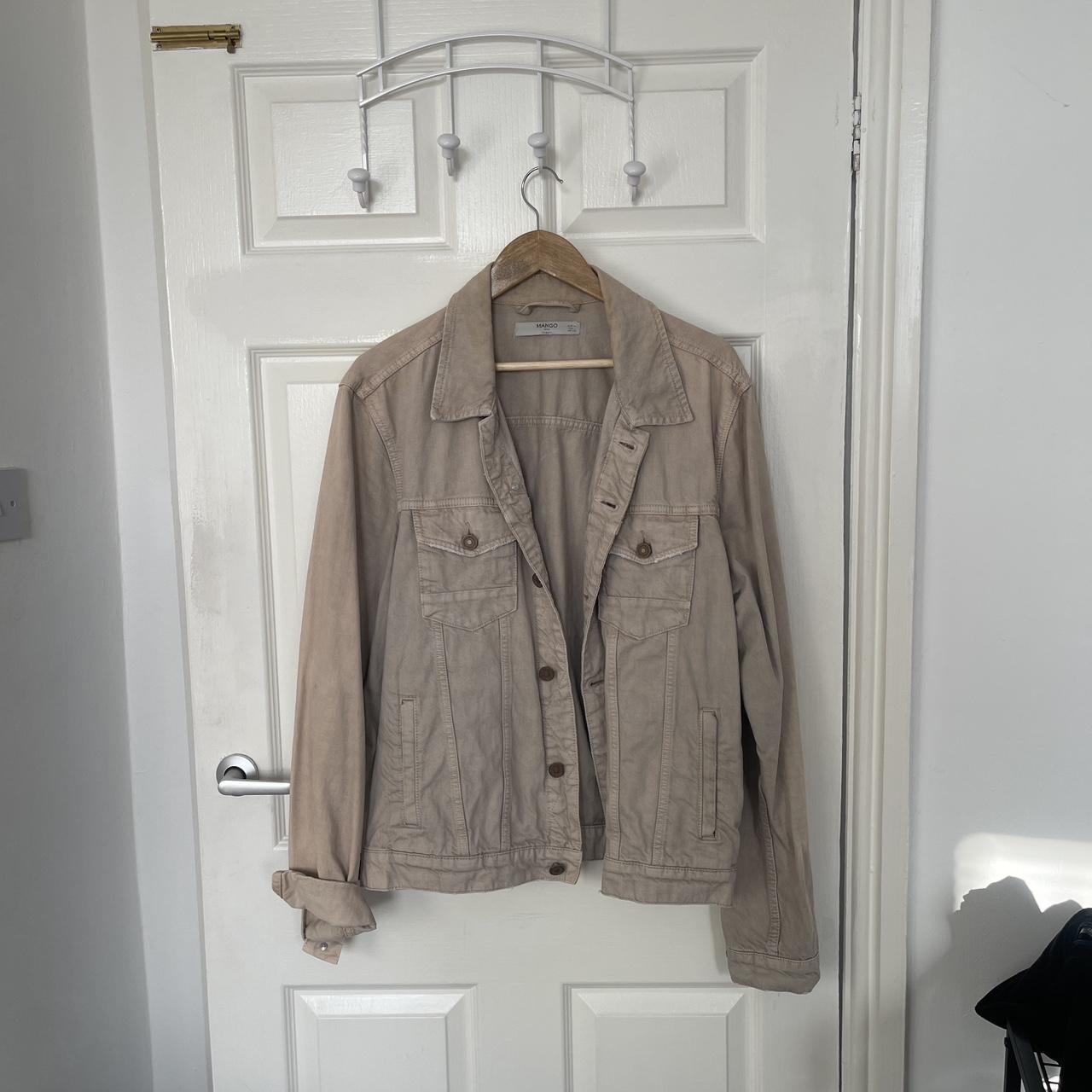Beige Mango jacket - Depop